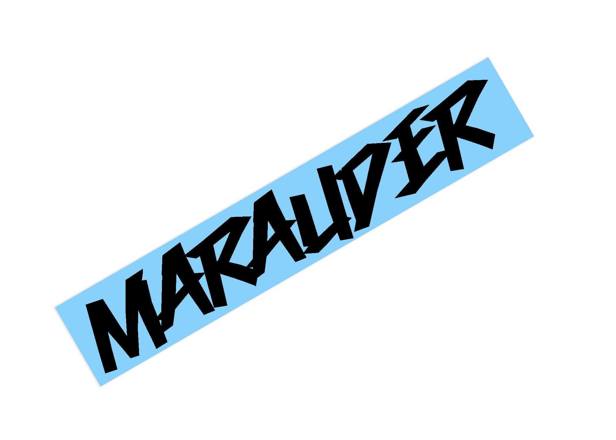 Marauder Windshield Banner – zoshmfg